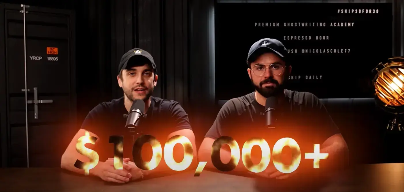 Dickie Bush & Nicolas Cole - Full Stack Writer 2024 - EasyGroupBuys